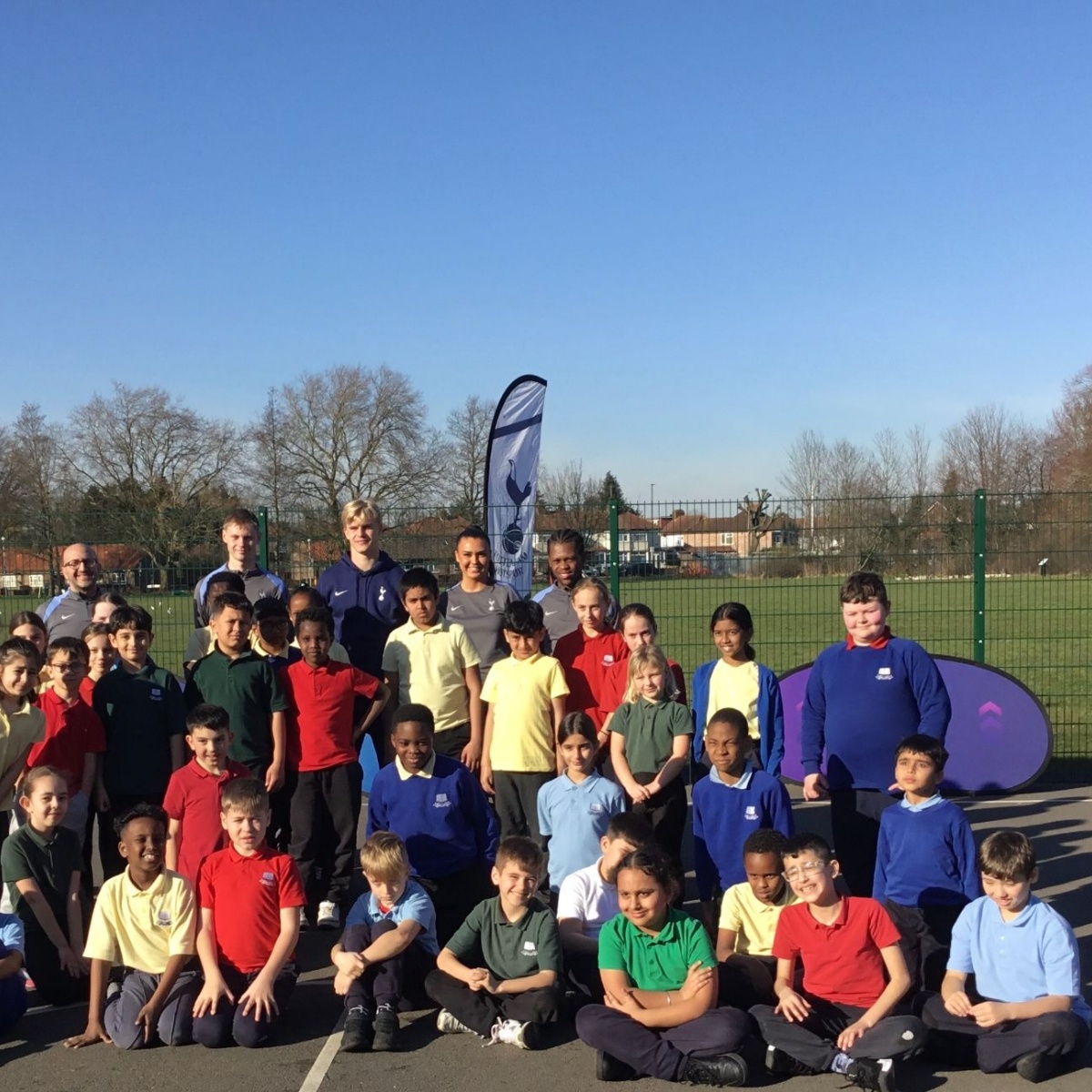 Galliard Primary School - Tottenham Hotspurs visit Galliard
